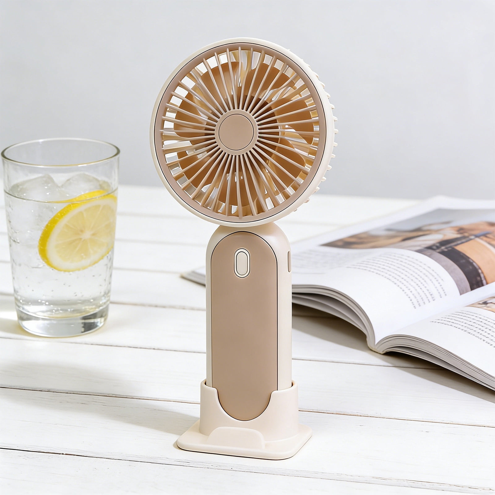 Generic Handheld Fan Mini Table Fan, 2026 Portable USB Rechargeable ...