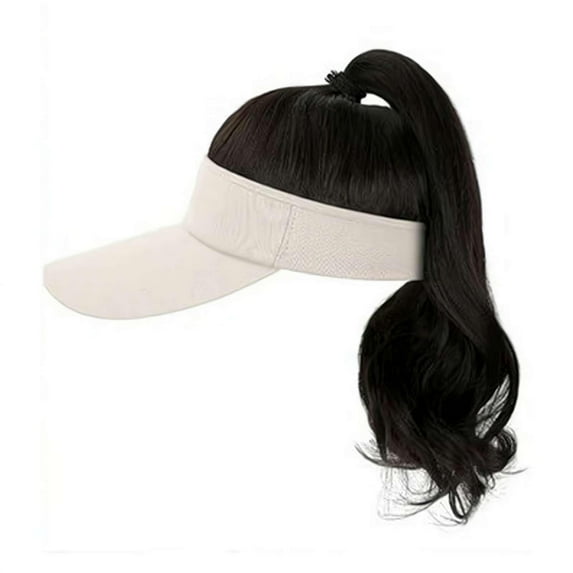 Generic Hat Wig for Women, NEW Baseball Cap Wig with Curly Synthetic ...