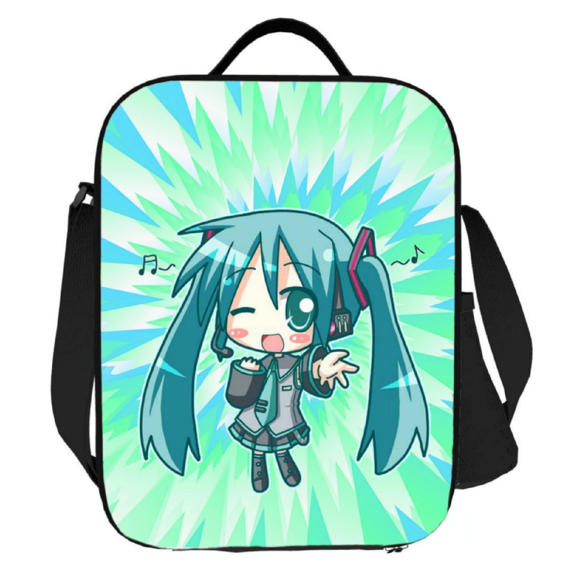Generic Hatsune Miku Insulated Shoulder Hand Lunch Bag Cooler Thermal ...