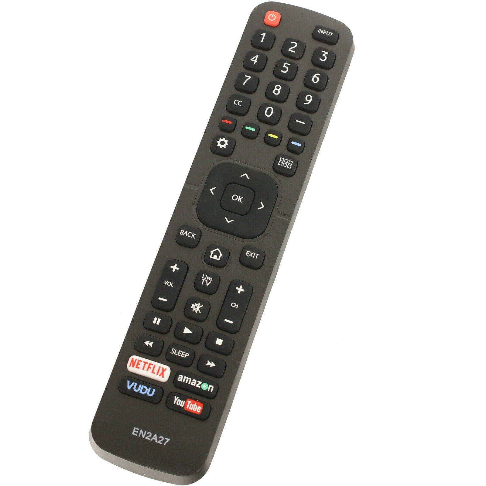 Mimotron Hisense EN2A27 Replacement Smart TV Remote Control - Walmart.com