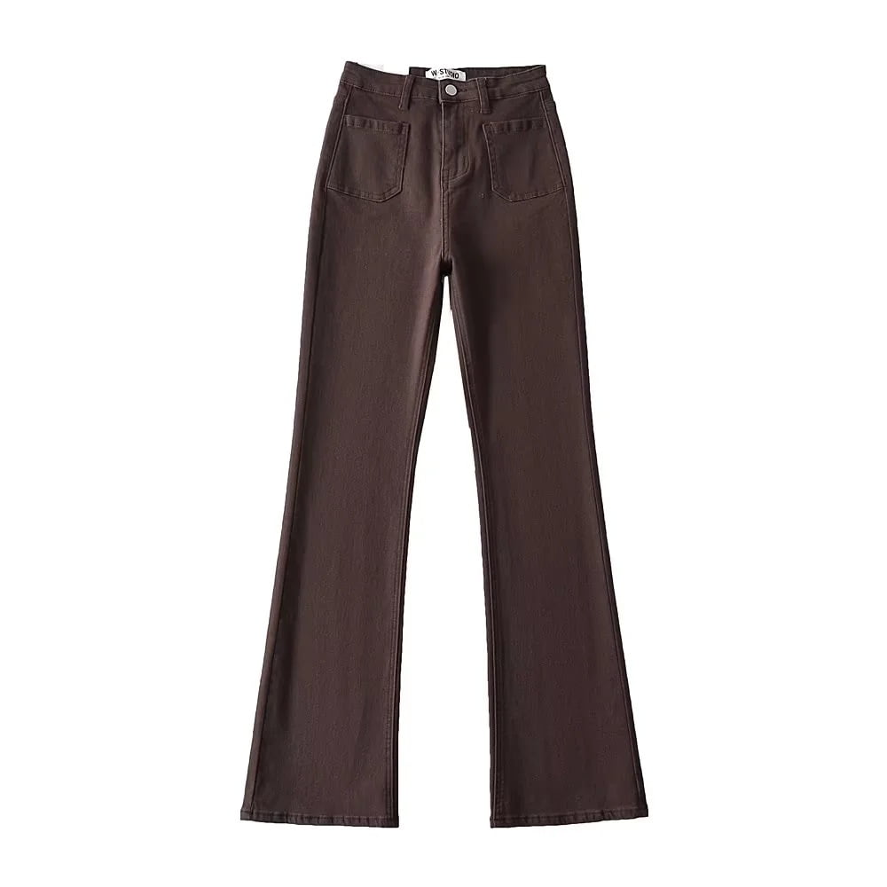 Generic Hot Girl Sexy Front Pocket Slightly Pull Mop Denim Trousers ...