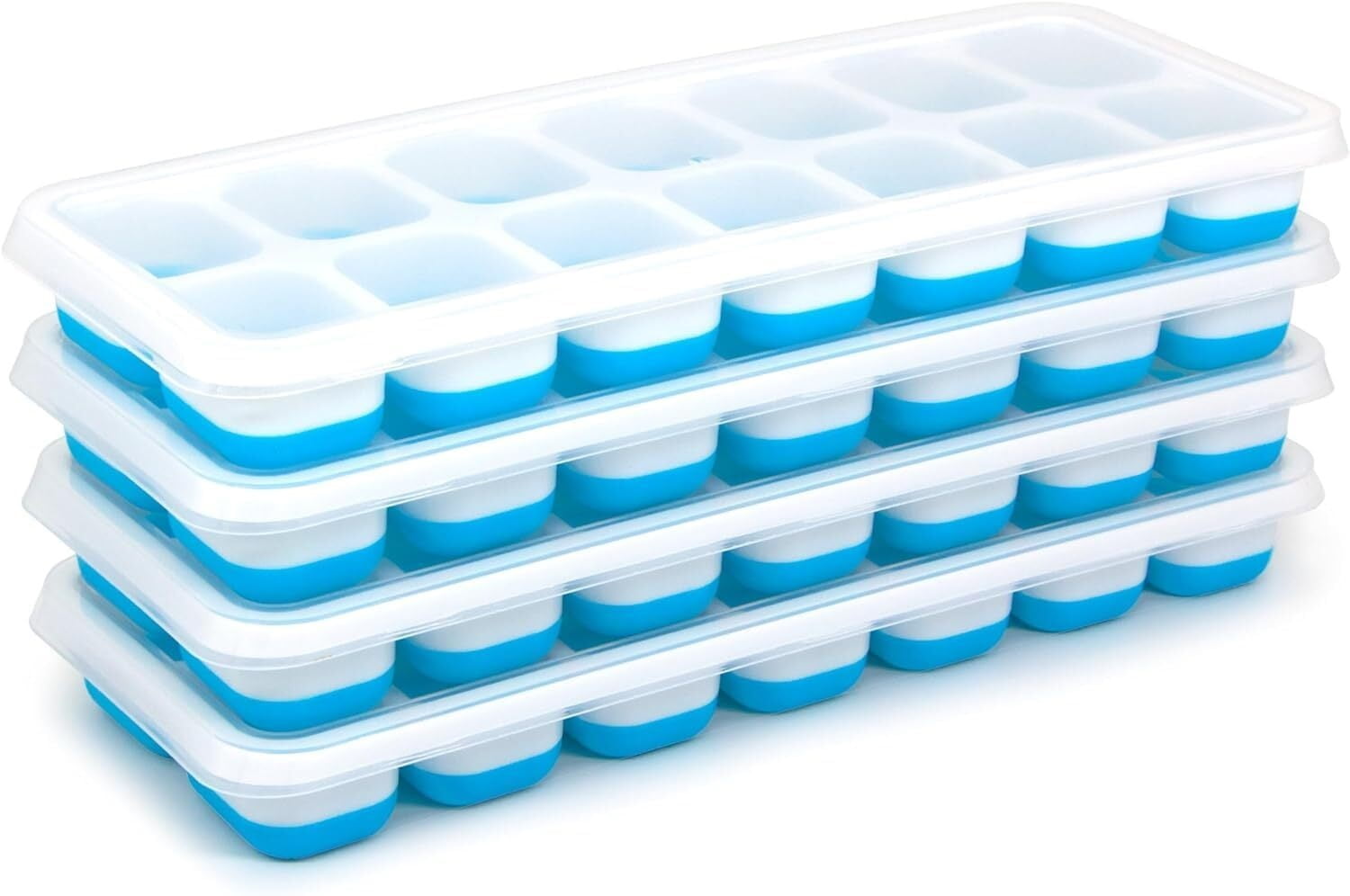 A Generic Ice Cube Trays (4 pack), BPA-free, very easy release with ...
