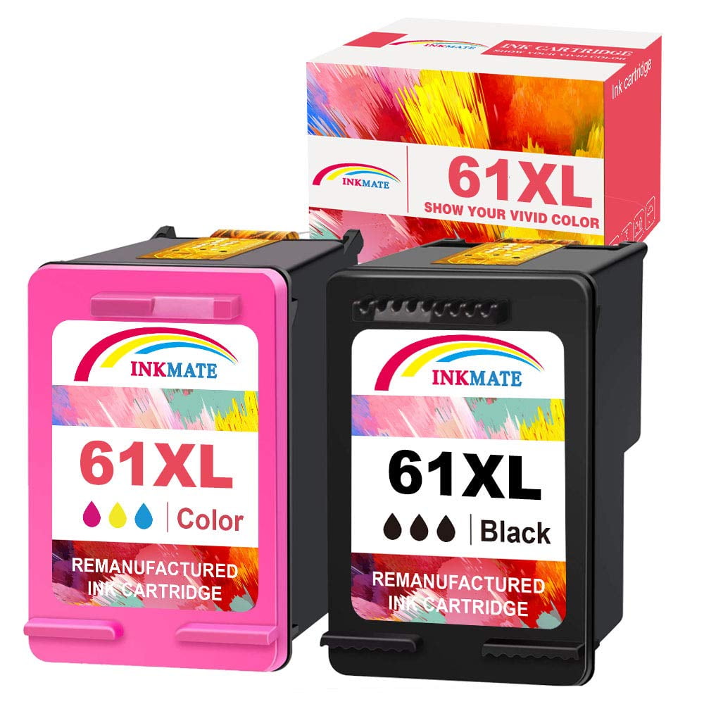 Generic Ink Cartridge Replacement for 61 XL CH563WN ( Black,Tri Color ...
