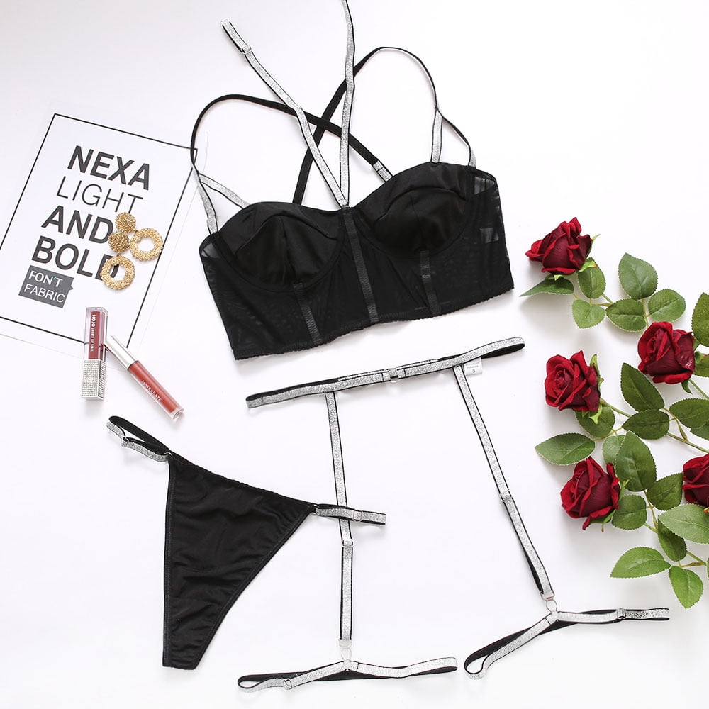 Generic Ins New Chain Garter Sexy Underwear Multiple Pieces Set 21549 ...