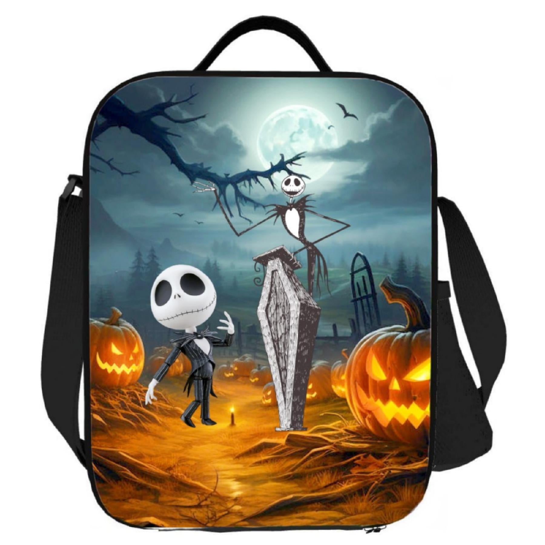 Generic Jack Skellington Insulated Shoulder Hand Lunch Bag Cooler Thermal Bag for Adult Woman ...