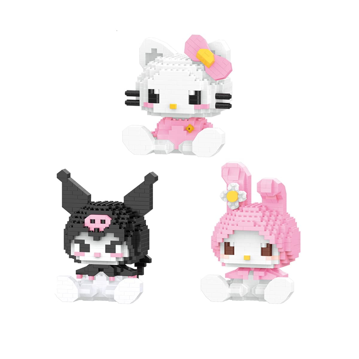 Generic Kawaii Anime Micro Building Blocks 3D Puzzles Mini Cartoon ...