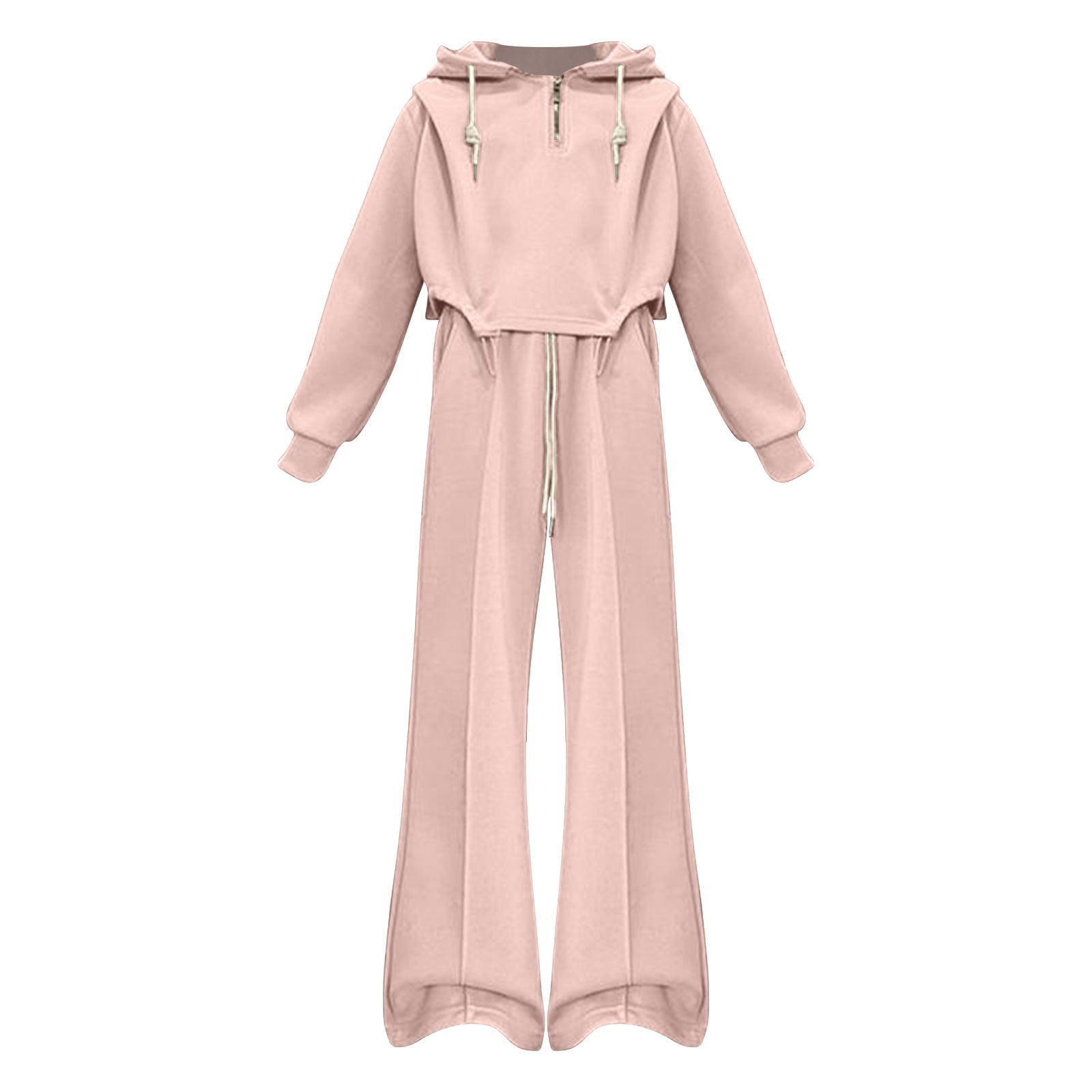 Generic Kids Fashion Long Sleeve Crop Tops Sweatshirt Wide Leg Cargo ...