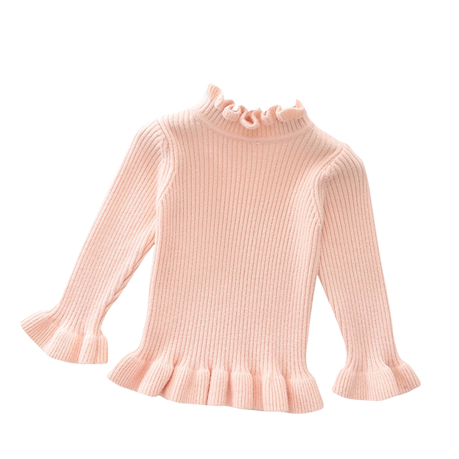 Generic Kids Girl Boy Long Sleeve for Kid Neck Sweater Crochet Peplum ...