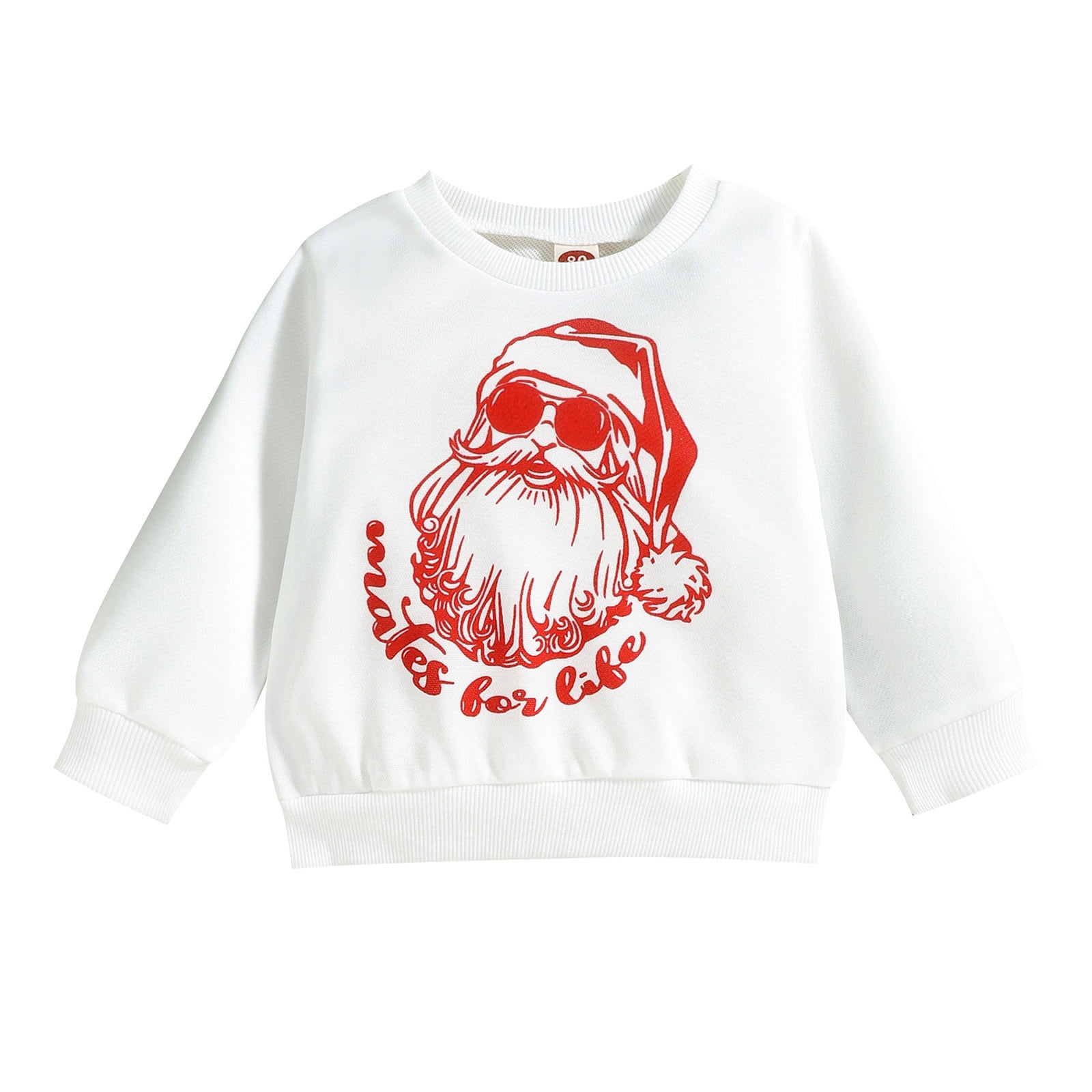 Generic Kids' Holiday Cheer Sweatshirt Toddler Boys Girls Christmas ...
