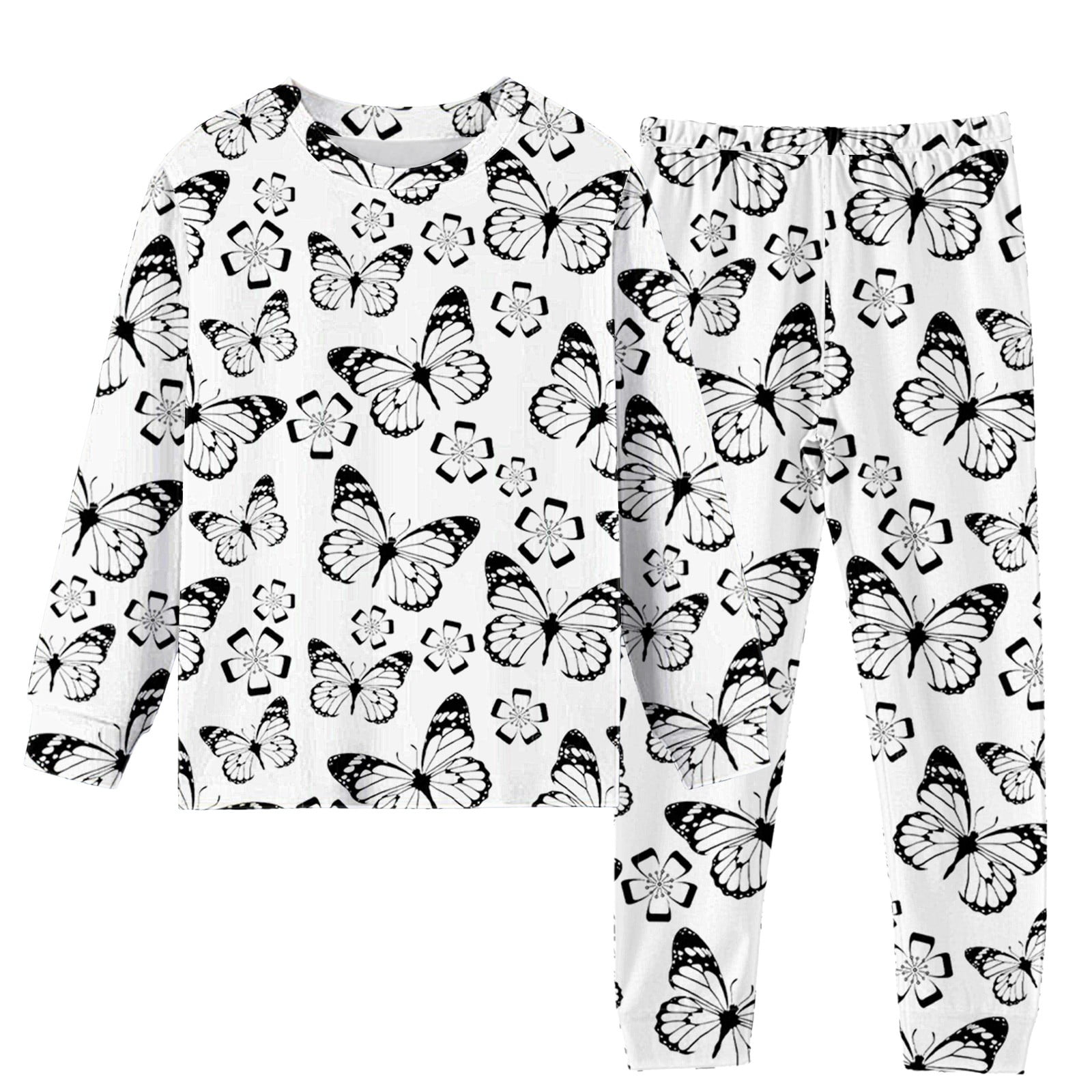 Generic Kids Pajama Sets Colorable Pajamas DIY Hand Painted Homewear ...