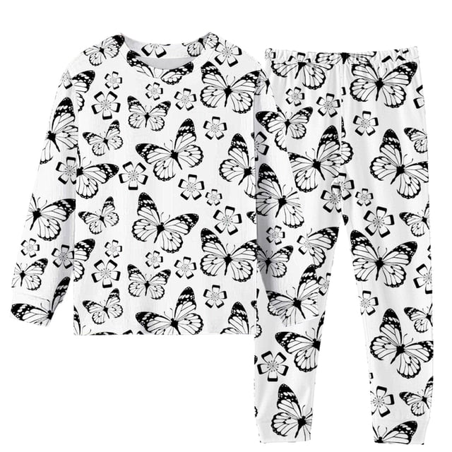 Generic Kids Pajama Sets Colorable Pajamas DIY Hand Painted Homewear ...