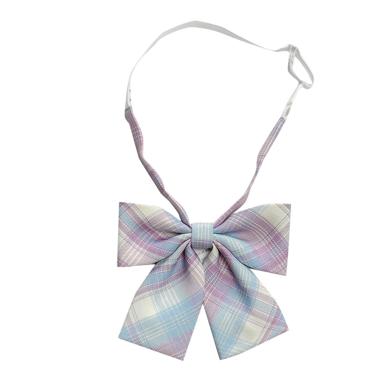 Generic Kids Students Bow Tie Sailor Suit Bowknot Plaid Bowtie for ...