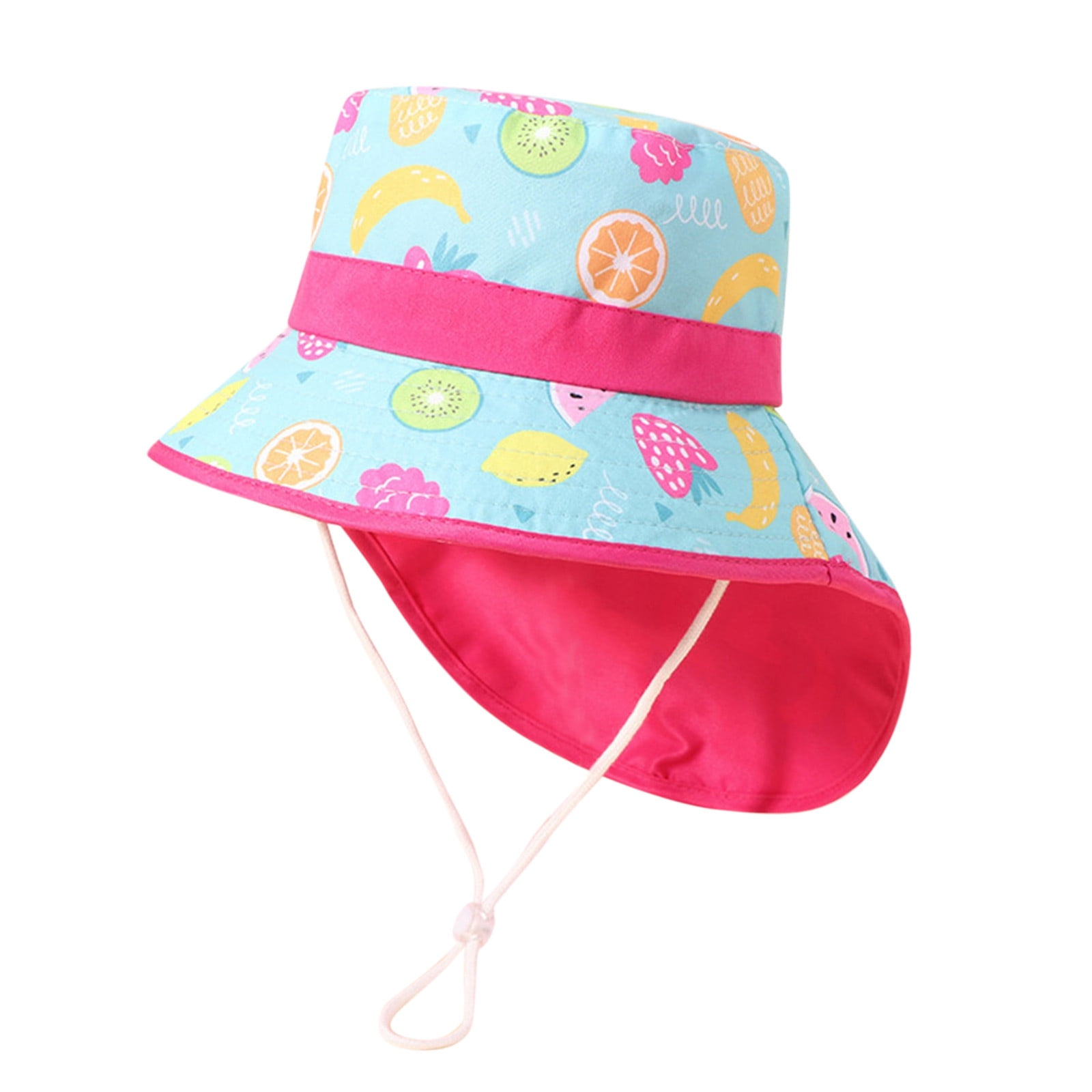 Generic Kids Sun Hat Children's Travel Caps Kids Adjustable Chin Strap ...