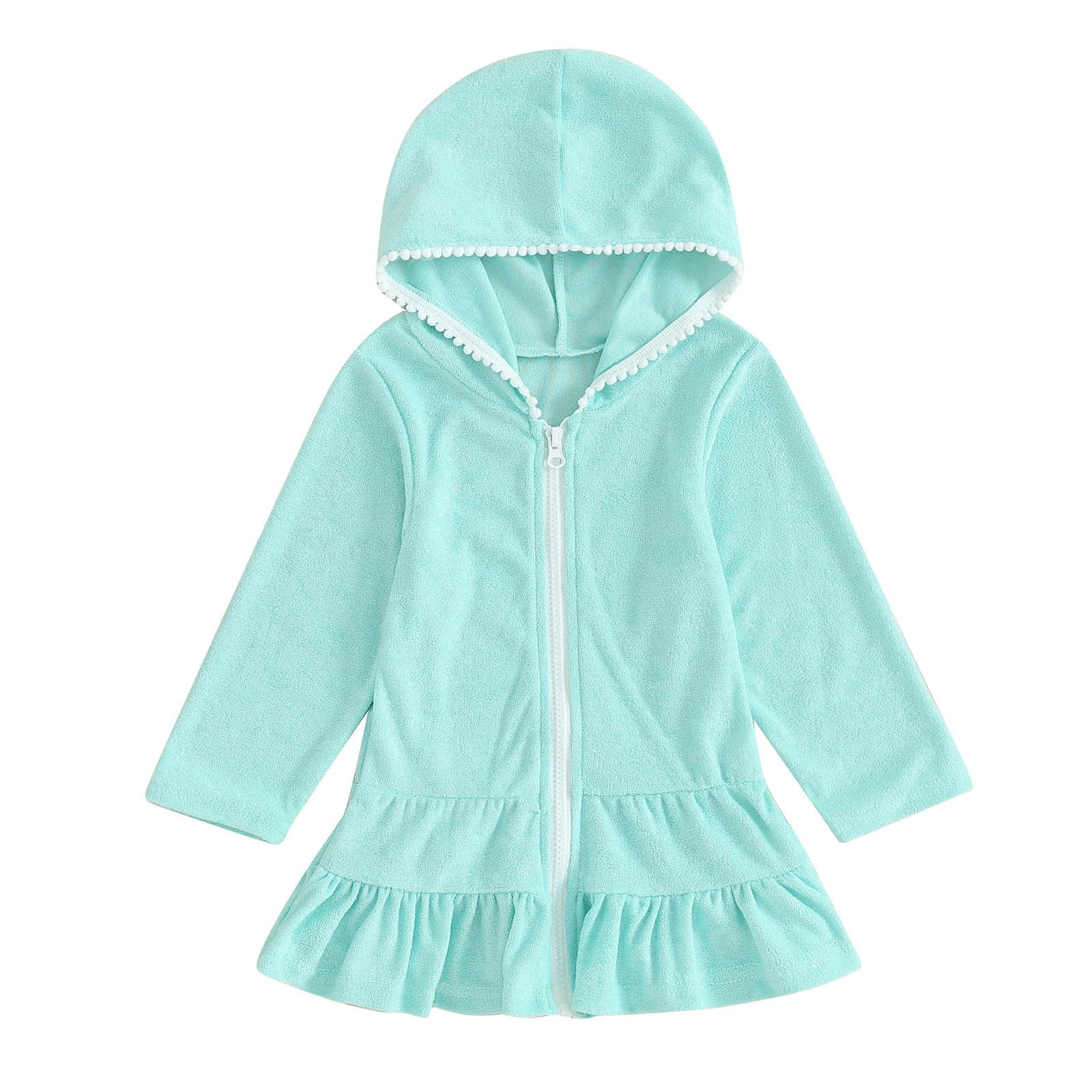 Generic Kids Tank Top Kids Toddler Little Girl Swim Cover Up Towel ...