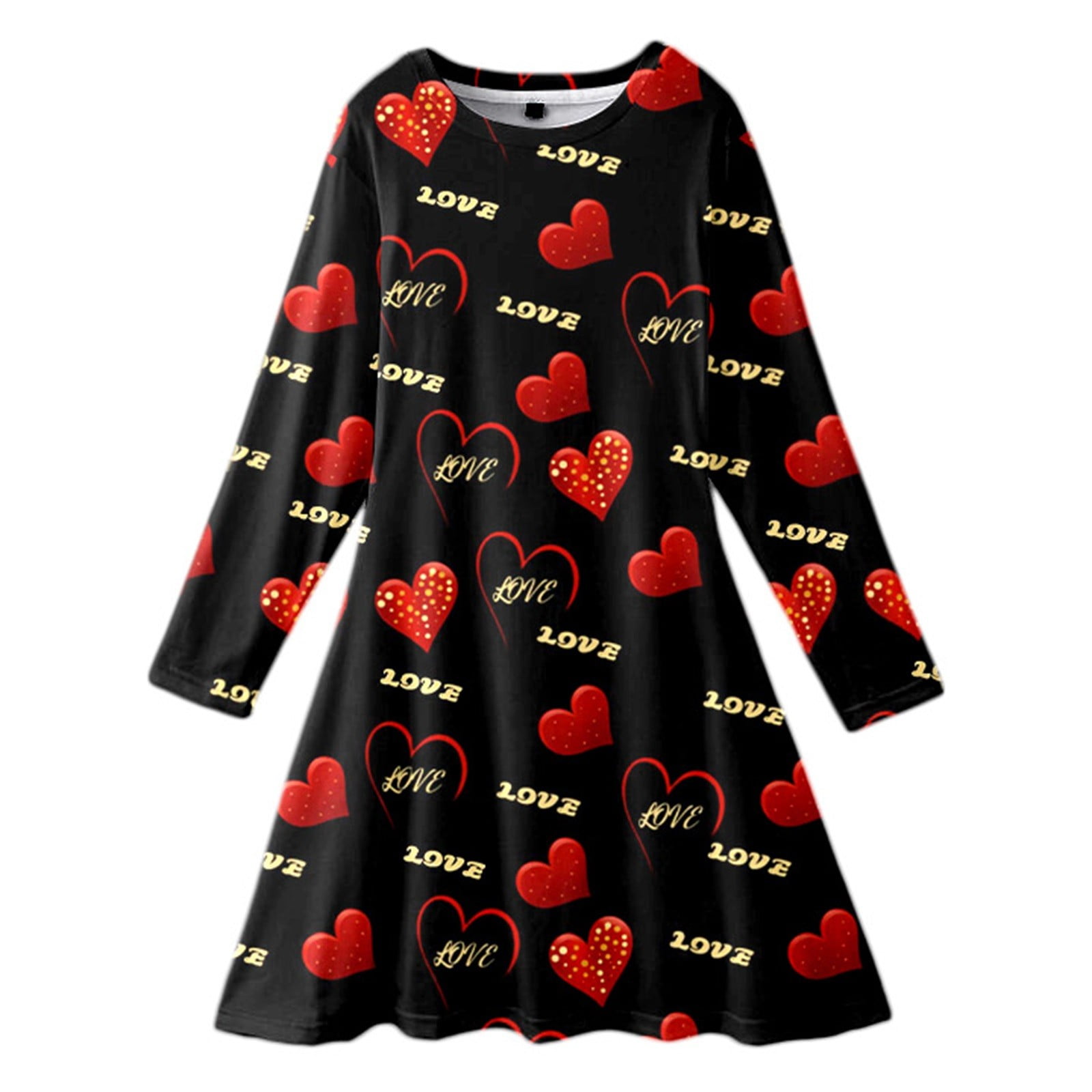 Generic Kids Valentine Outfits Toddler Baby Girl Valentine's Day Outfit ...