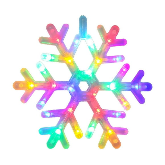 Large Outdoor Snowflake Lights