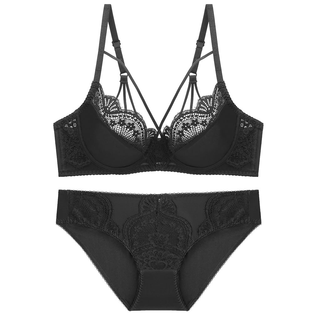 Generic Lady Sexy Underwear Lace Thin Push up Bra Bra Comfortable ...