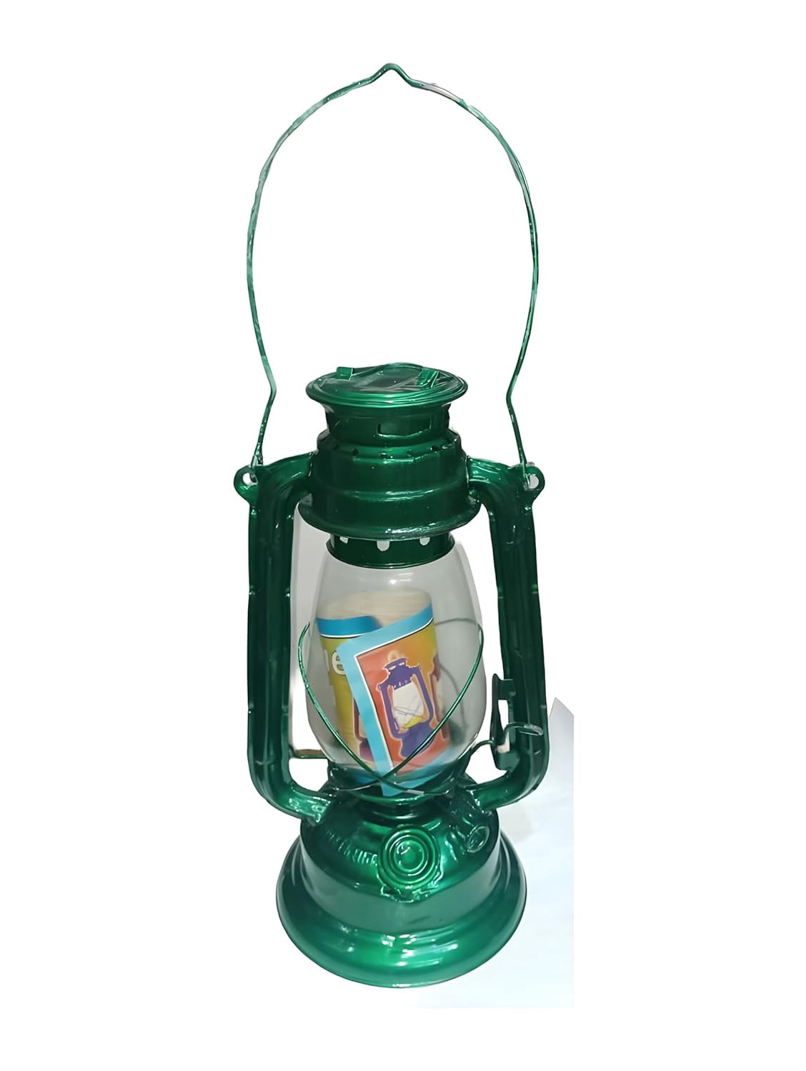 Generic Lalten Desi Kerosene Hurricane Lantern Glass Lamp Hanging ...