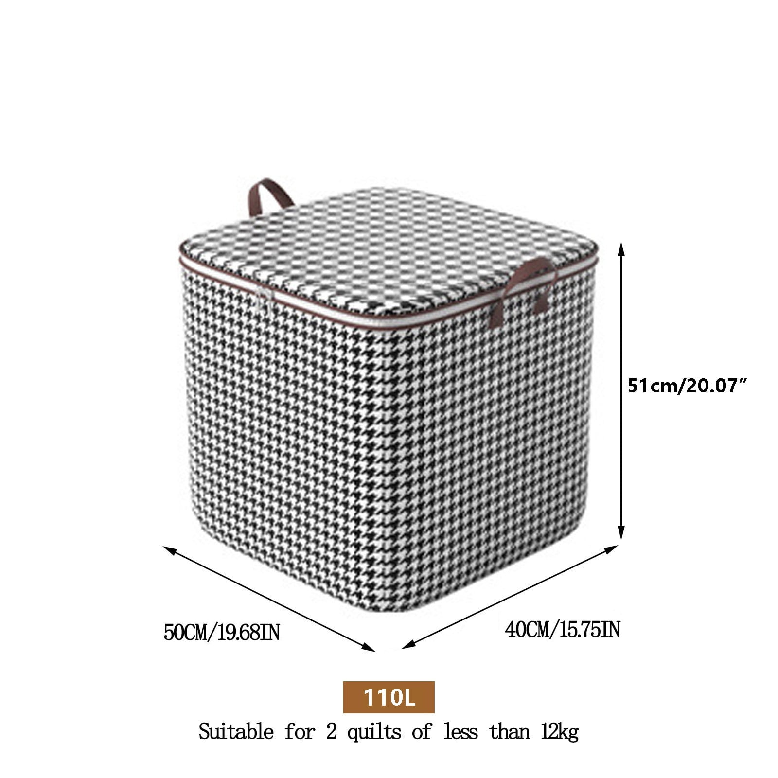 Generic Large Storage Bins with Lids and Reinforced Handle 110L Closet ...