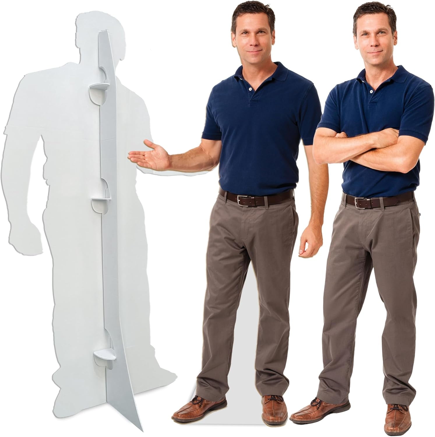 Generic Life Size Cardboard Cutout - 2 Material Options, 1-8 ft ...