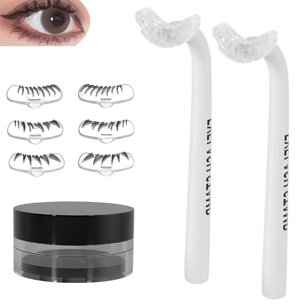 Generic Lower Lash Stamp with Ink - Reusable Bottom Eyelash Stamp for ...