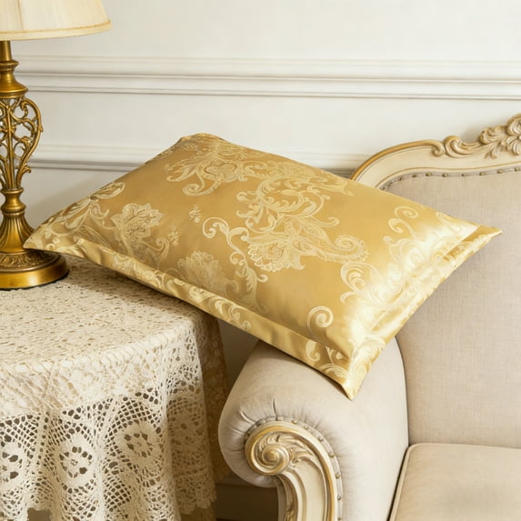 Generic Luxurious Satin Pillowcases Soft & Comfortable Floral Pattern ...