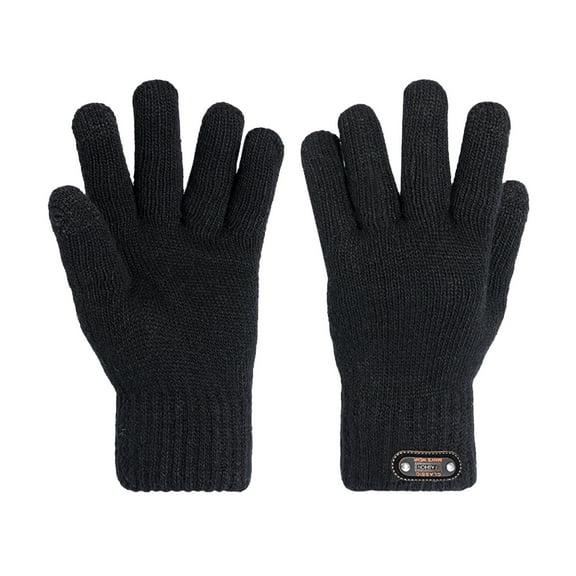 SIYTUAU Couple Gloves Romantic Hand Mittens Double Layer Thickened ...