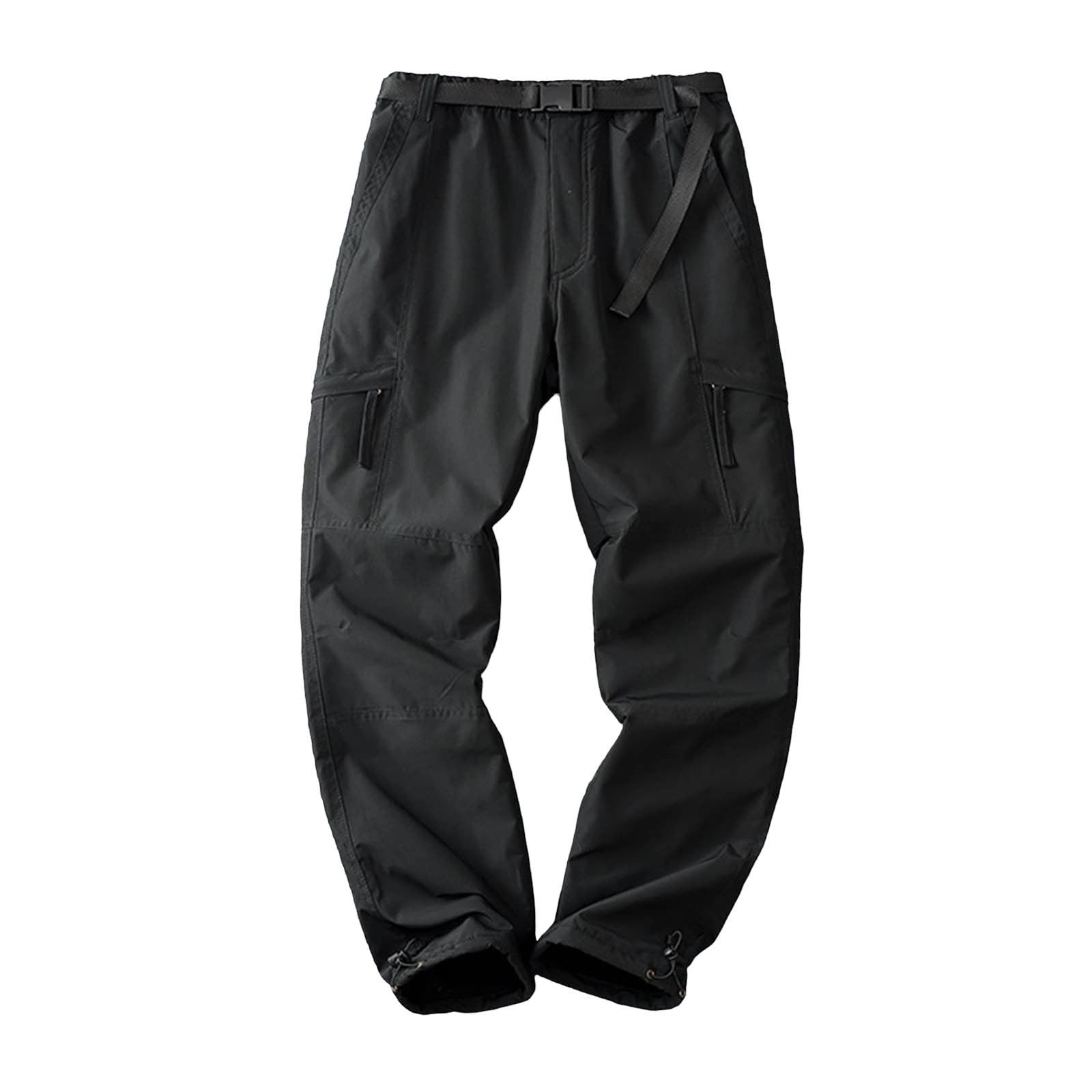 Generic Men's Casual Fleece Sweatpants Lined Winter Thermal Thick Work ...