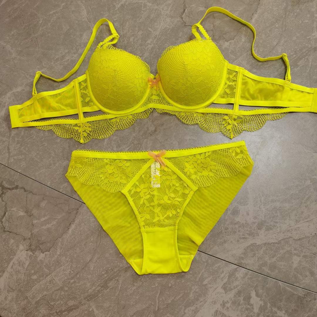 Generic New Bra Lace Bra Suit Upper Thin Lower Thick Breast Holding ...