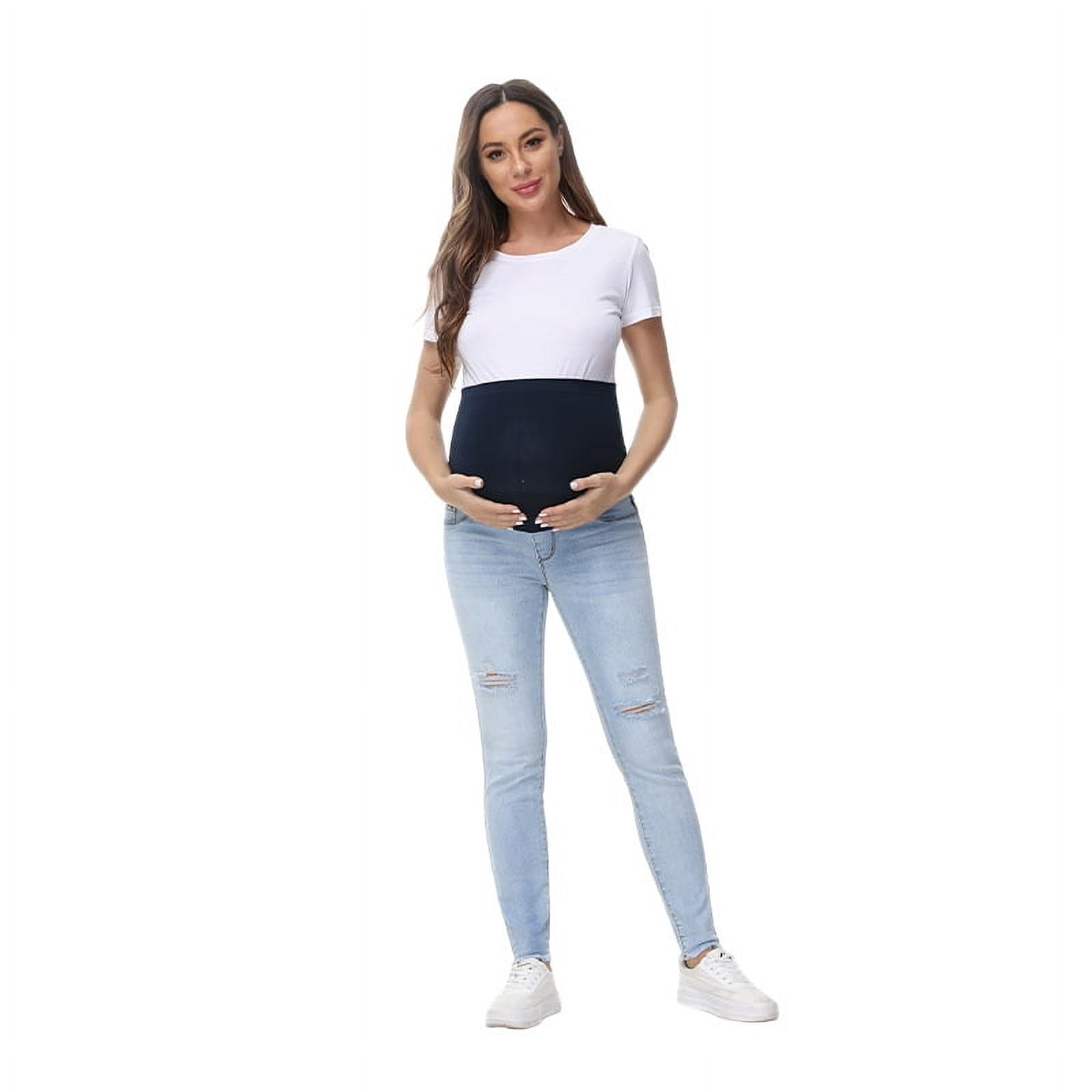 Generic New Jeans Women's Light Blue Skinny Tappered Pants Commuter ...