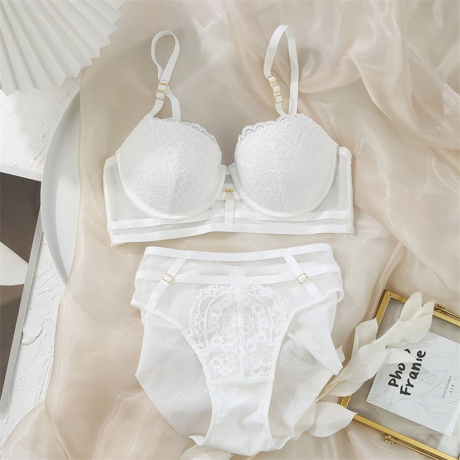 Generic New Lace Bra Set Push up Extra Thick Cup Women's Underwear plus ...