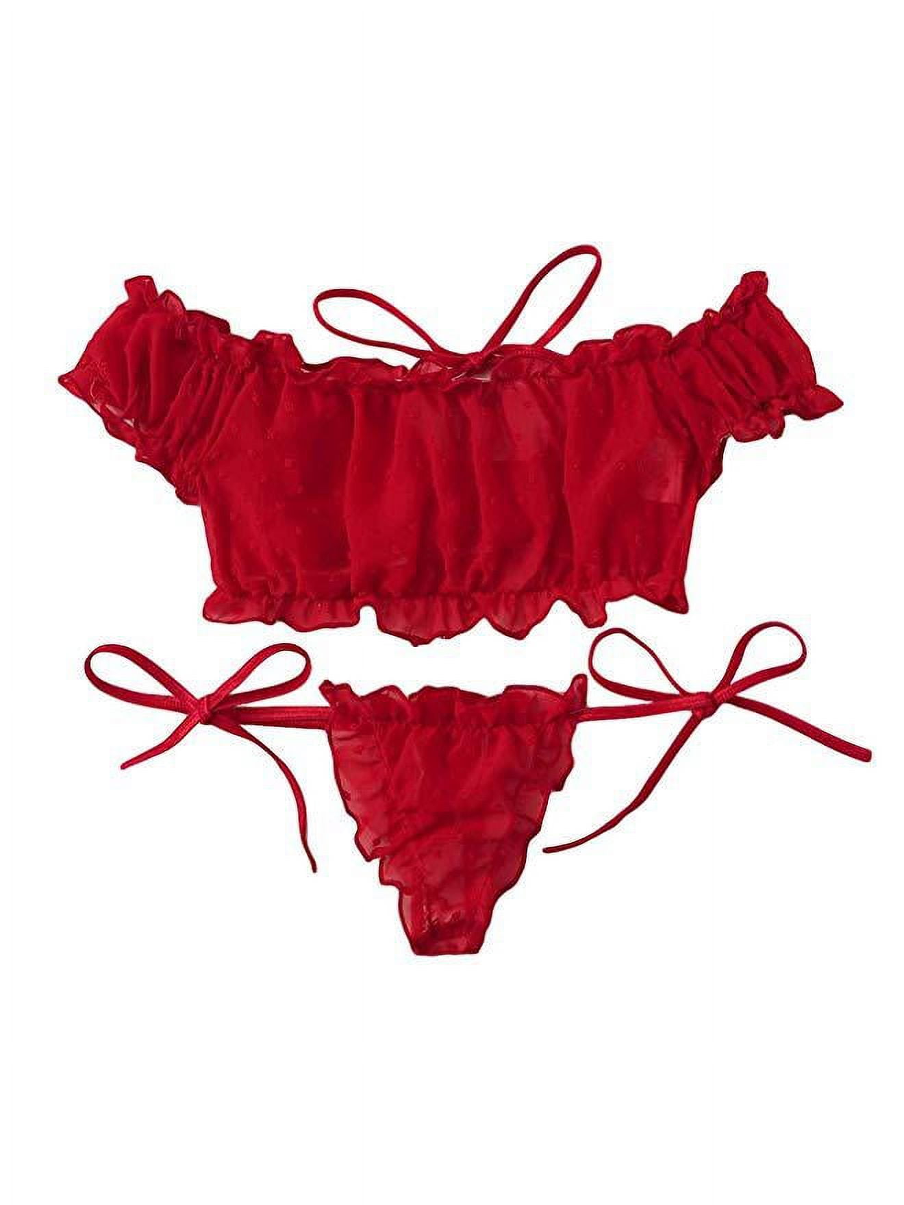 Generic New Sexy Lingerie Set off-Shoulder Blouse Shorts Sexy Suit ...
