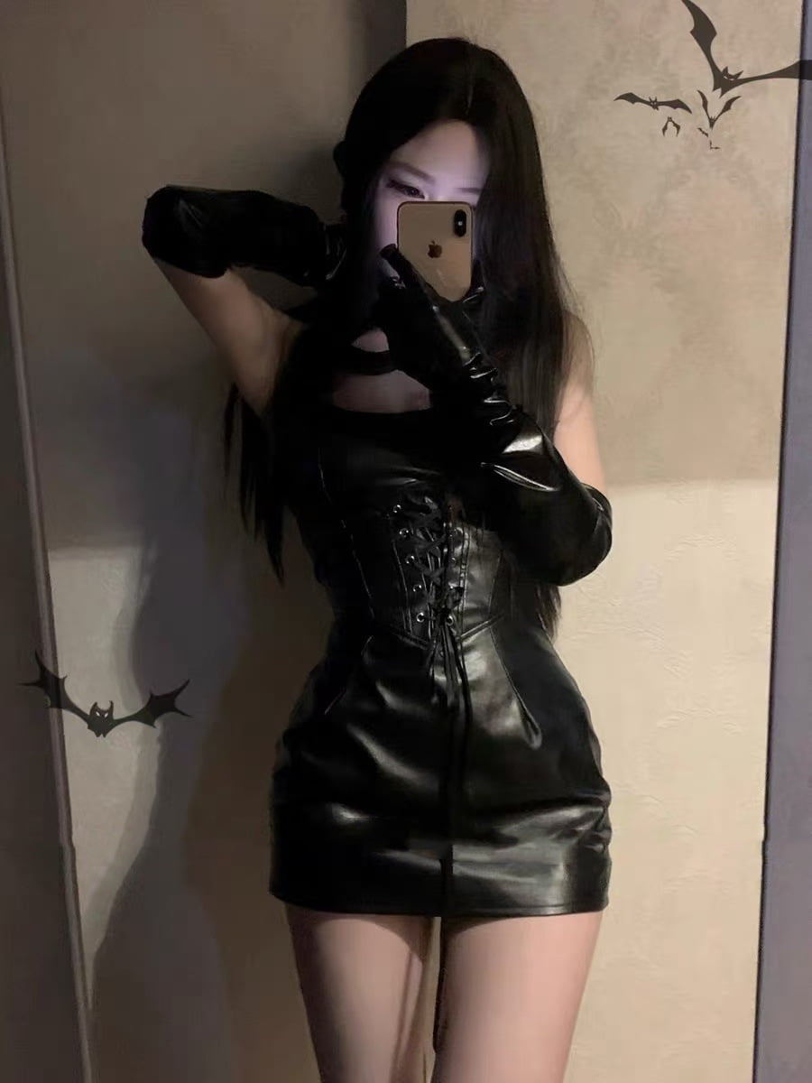 Generic New Sexy MAYMOE Patent Leather Devil Suit Sexy Lingerie ...