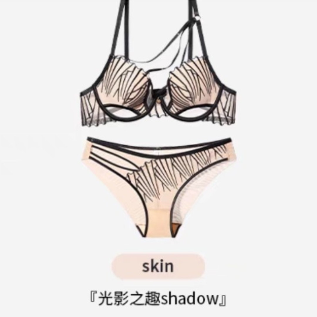 Generic New Thin Cotton Hollow Bra Lady Sexy Underwear Big Chest Small ...