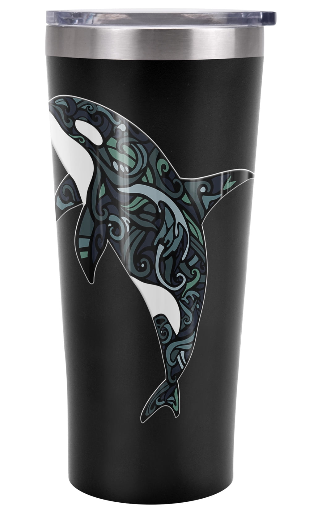 Generic Official Orca 20 oz Travel Tumbler, Stainless Steel, Vacuum ...