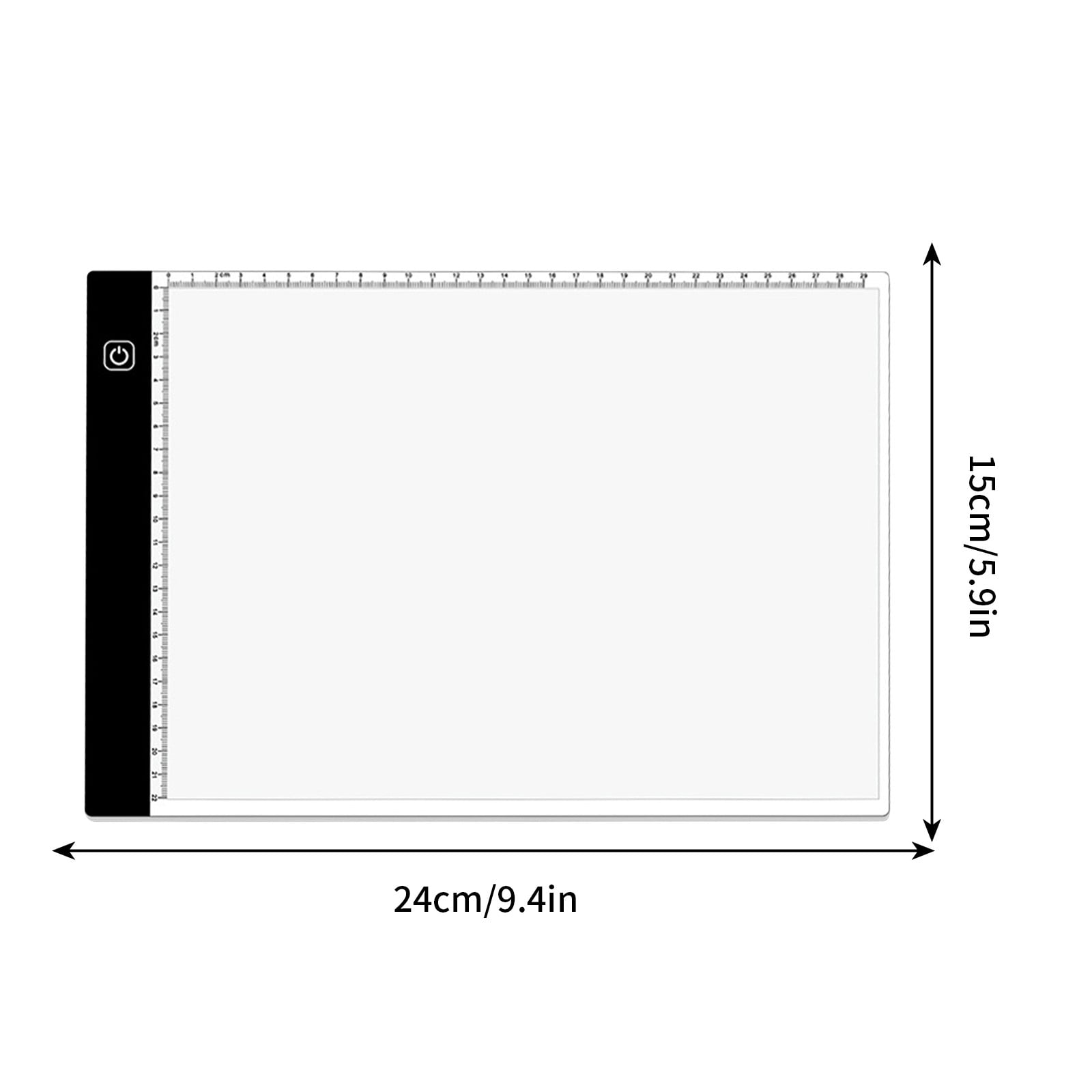 Generic Portable A4/A5 Tracing LED Copy Board Light Box Slim Light Pad USB Power Copy Drawing ...
