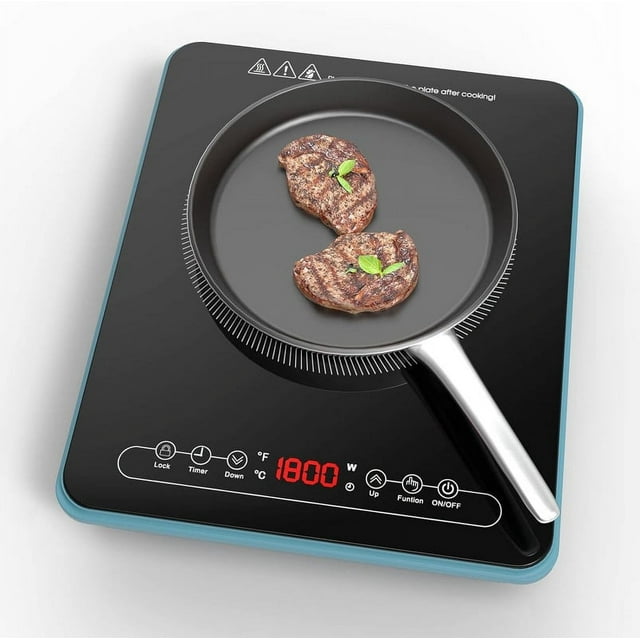 Generic Portable Induction Cooktop, 1800W Single Burner Electric Stove ...