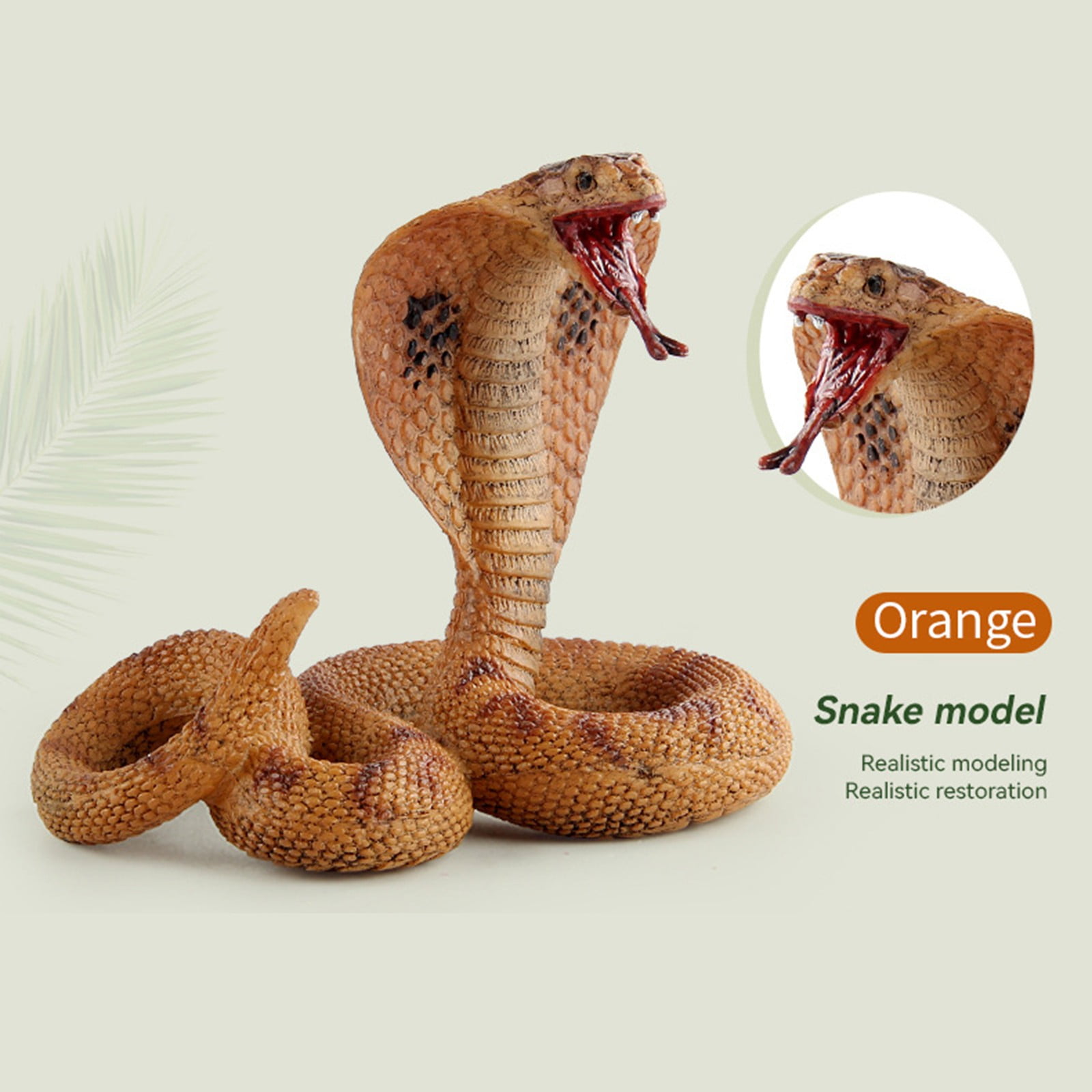 Generic Realistic Fake Snake Toy Rubber Toys- Snake Action Figure for ...