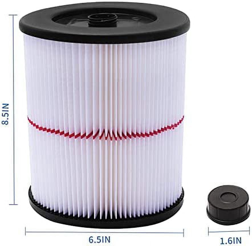 Generic Replacement Wet/Dry 6 Gallon to 16 Gallon Vacuum Filter ...