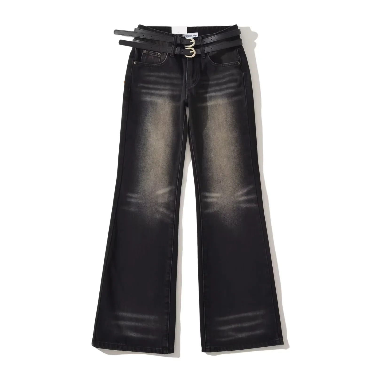 Generic Retro Hot Girl Pants Summer Low Waist Wide Leg Pants Worn ...