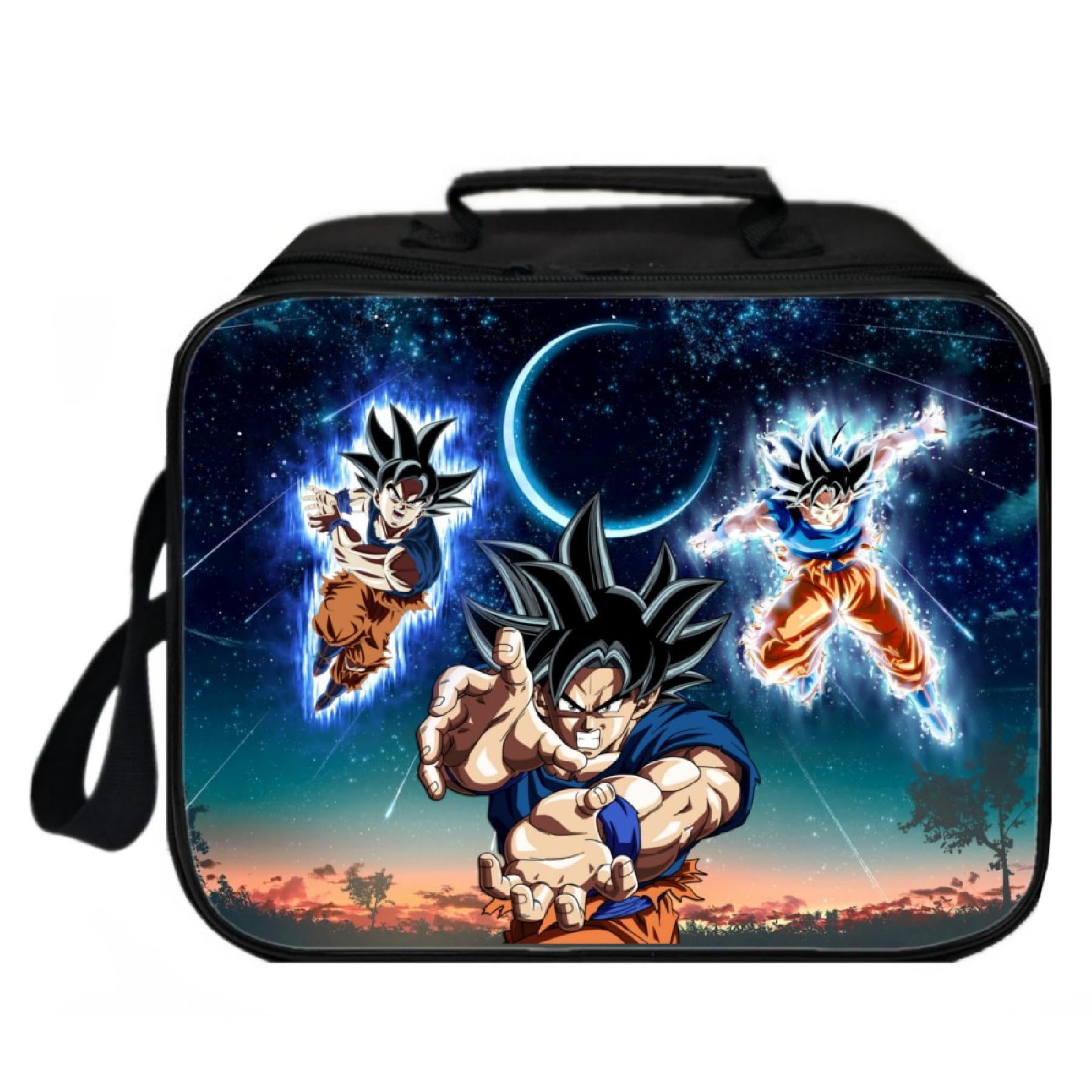 Generic Saiyan Goku Double Layer Insulated Lunch Bag Shoulder Hand ...