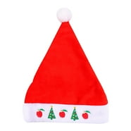 SDNall Santa Hat Santa Claus Hat Holiday Party Decoration Hat Santa ...