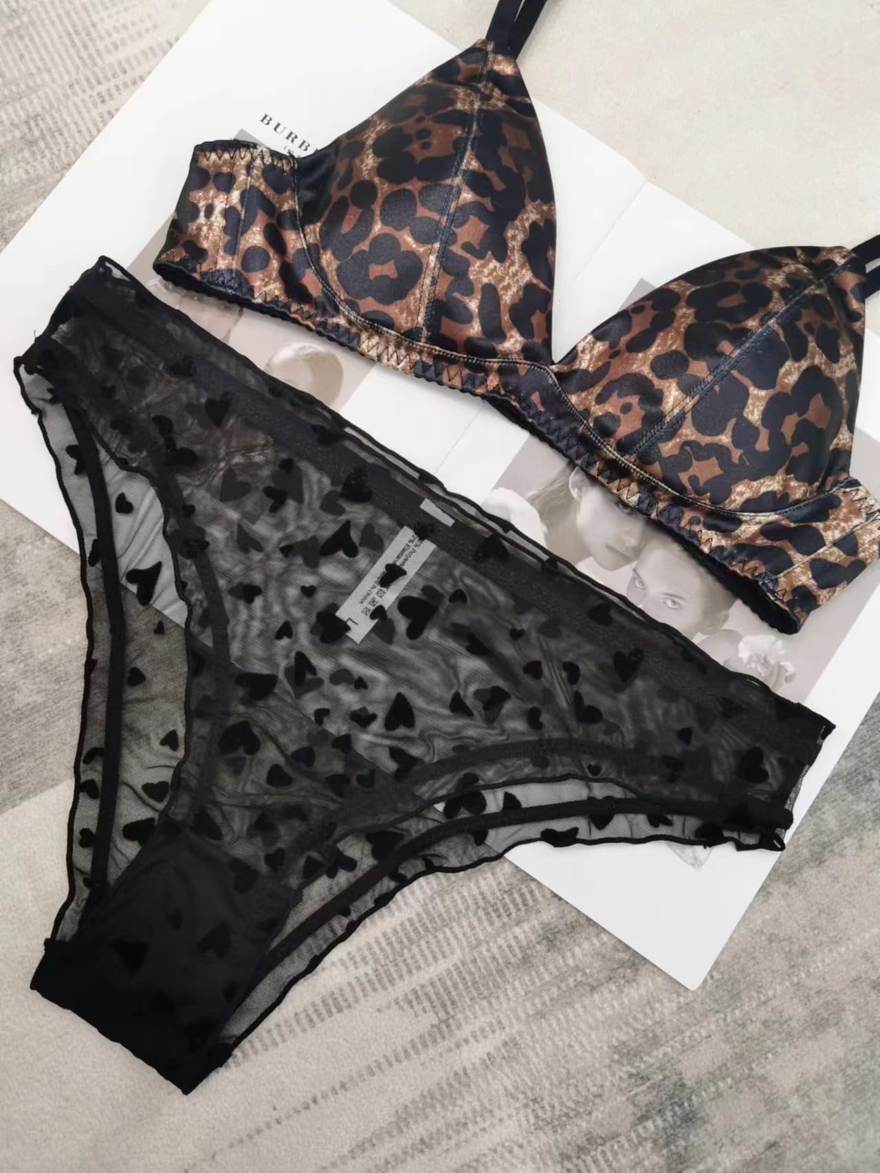 Generic Sexy French Style Underwear Thin Section Traceless Satin ...