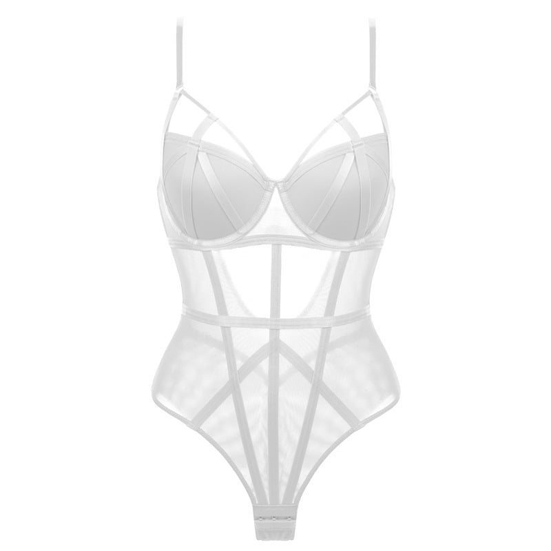 Generic Sexy Jumpsuit French Small Breast Size Exaggerating Bra Push up ...