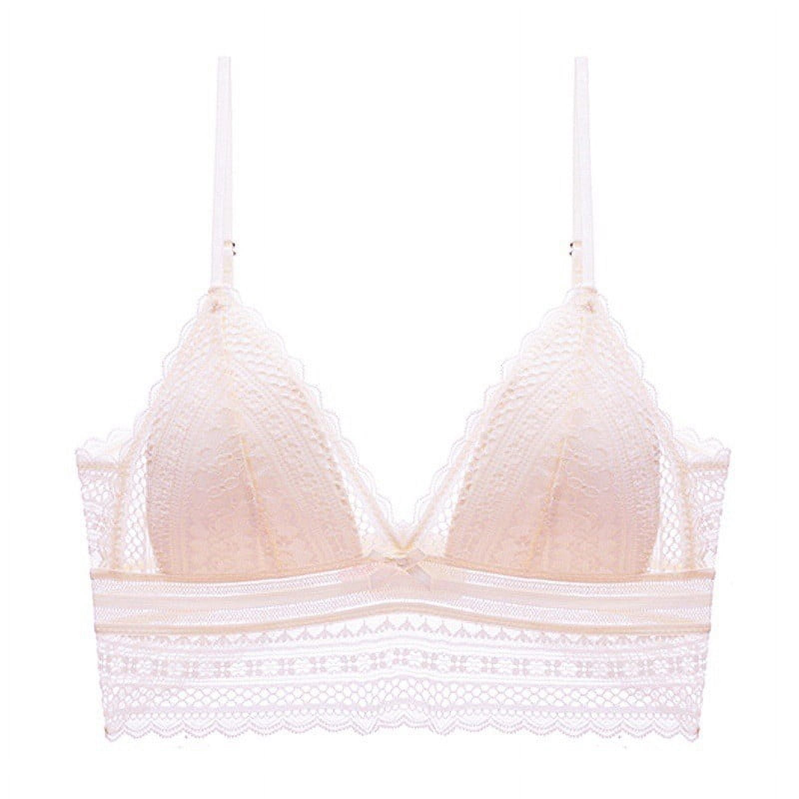 Generic Sexy Lace Lingerie French Thin Triangle Cup Wireless Underwear ...