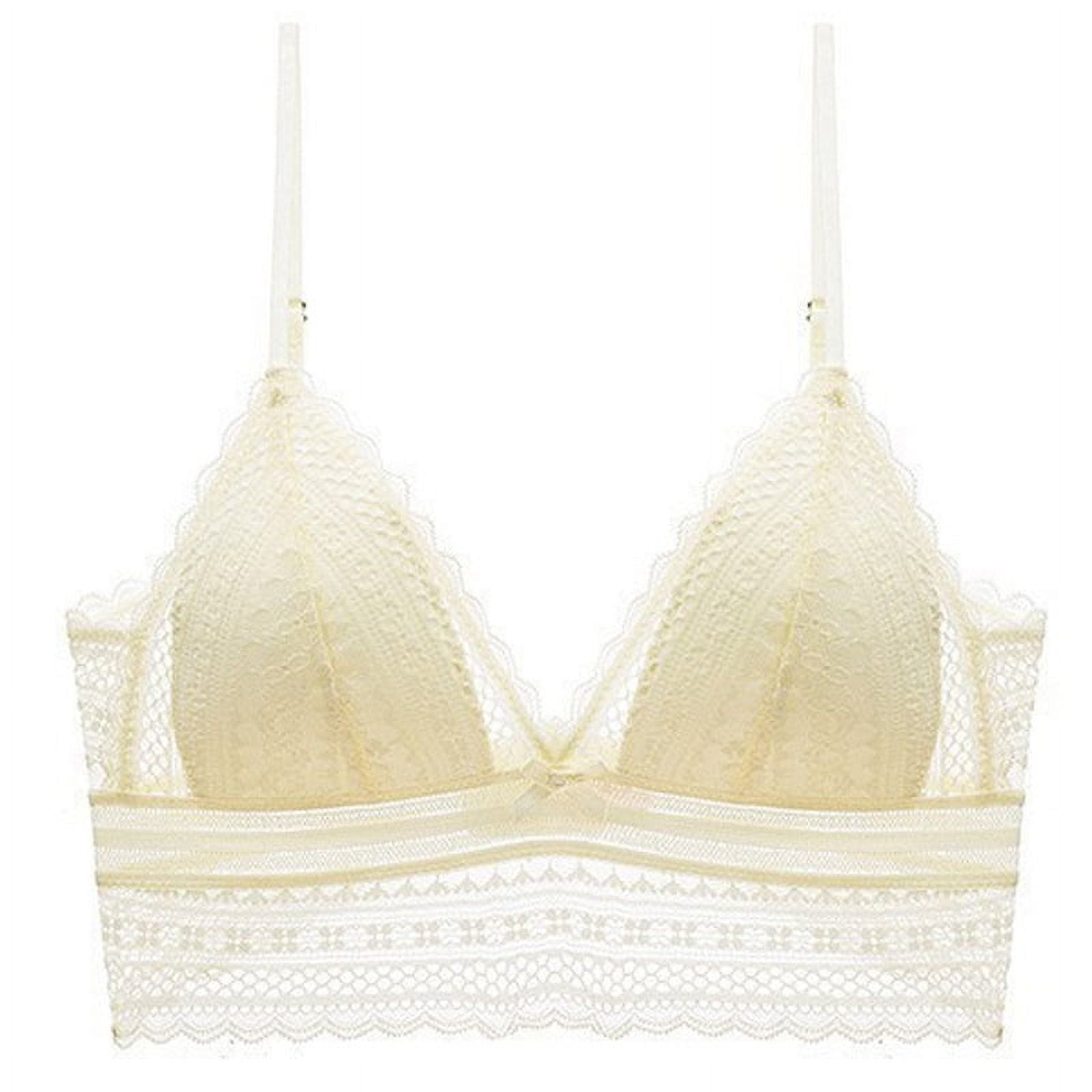 Generic Sexy Lace Lingerie French Thin Triangle Cup Wireless Underwear ...