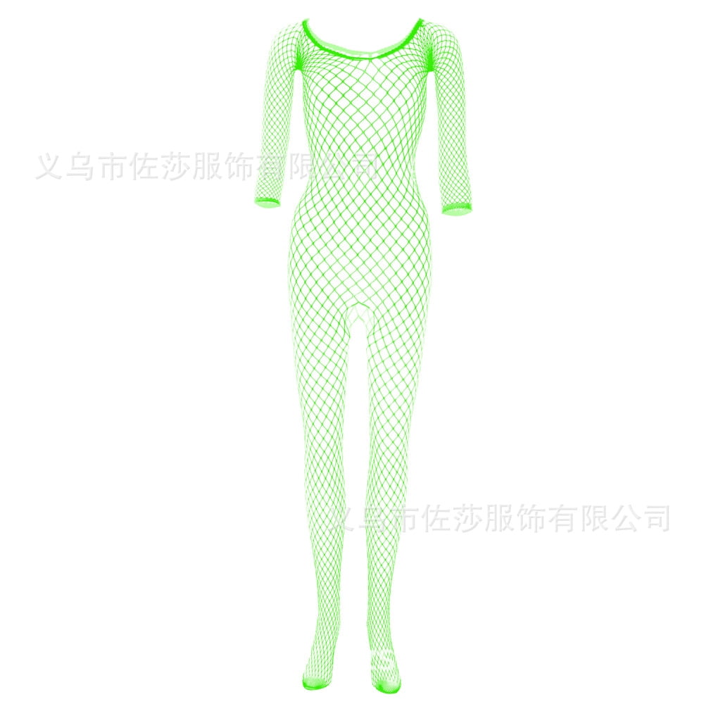 Generic Sexy Underwear Long Sleeve Fishnet Clothes off-the-Shoulder ...