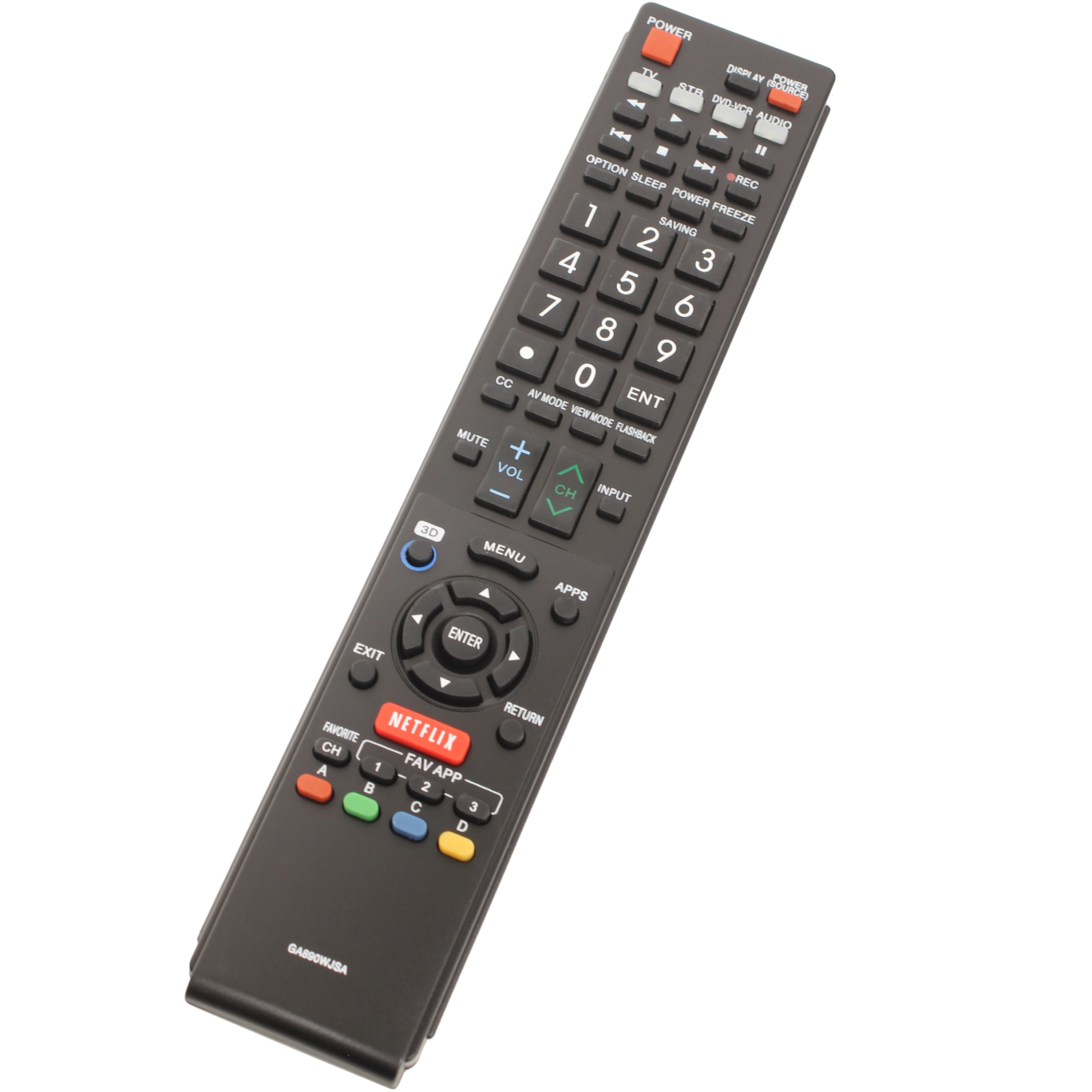 Generic Sharp GA890WJSA Smart TV Remote Control for LC-52LE925 / LC ...