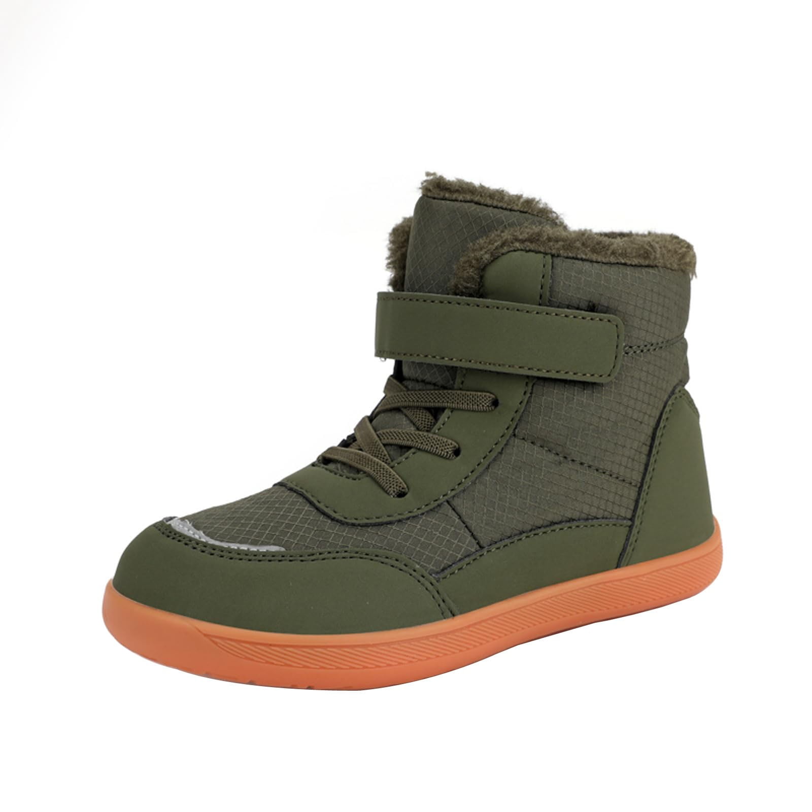 Generic Shoes Kids Boys Girls Barefoot Winter Boots with Wide Toe Box ...