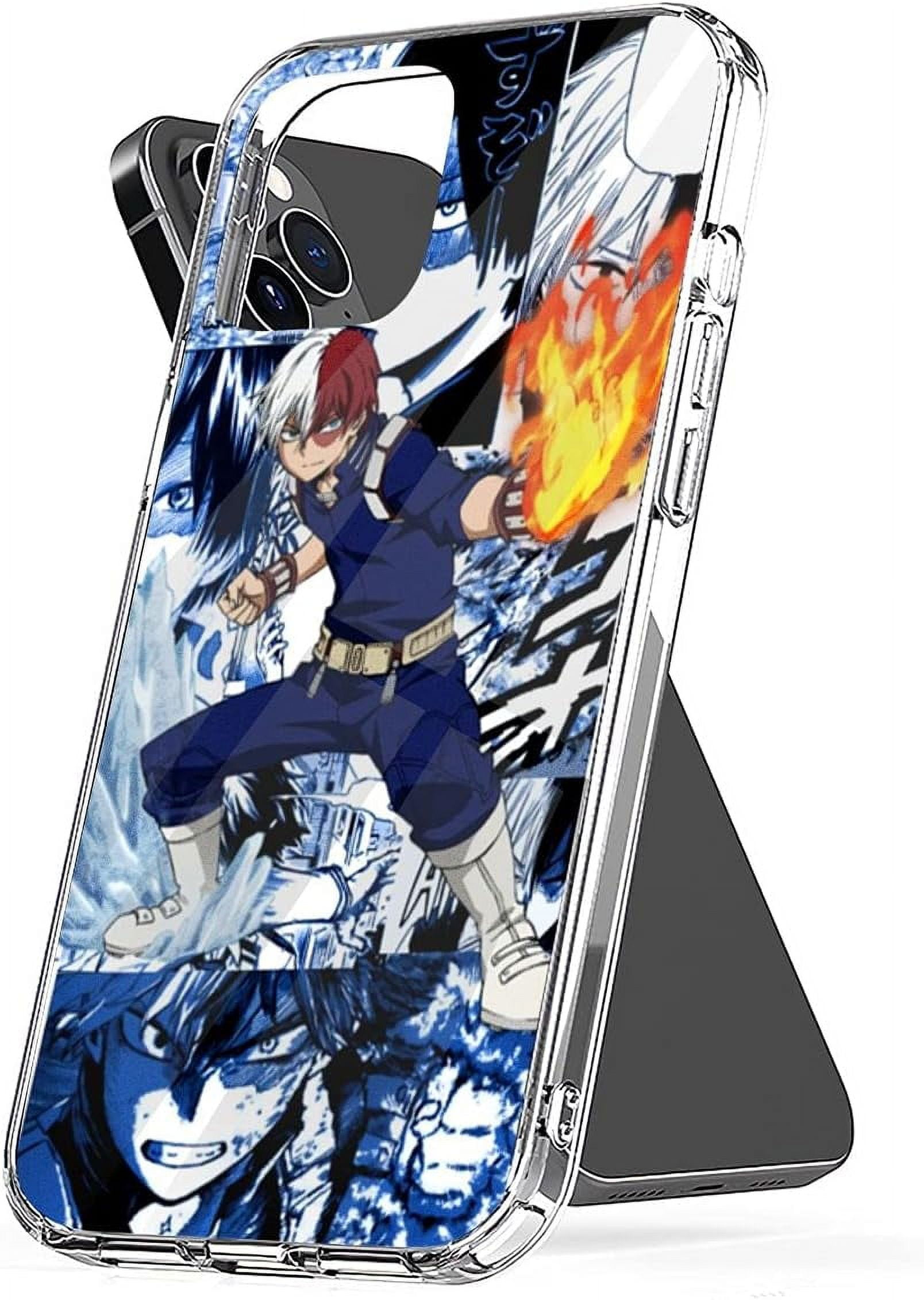 Generic Shoto Todoroki Collage Phone Case Transparent Compatible with ...